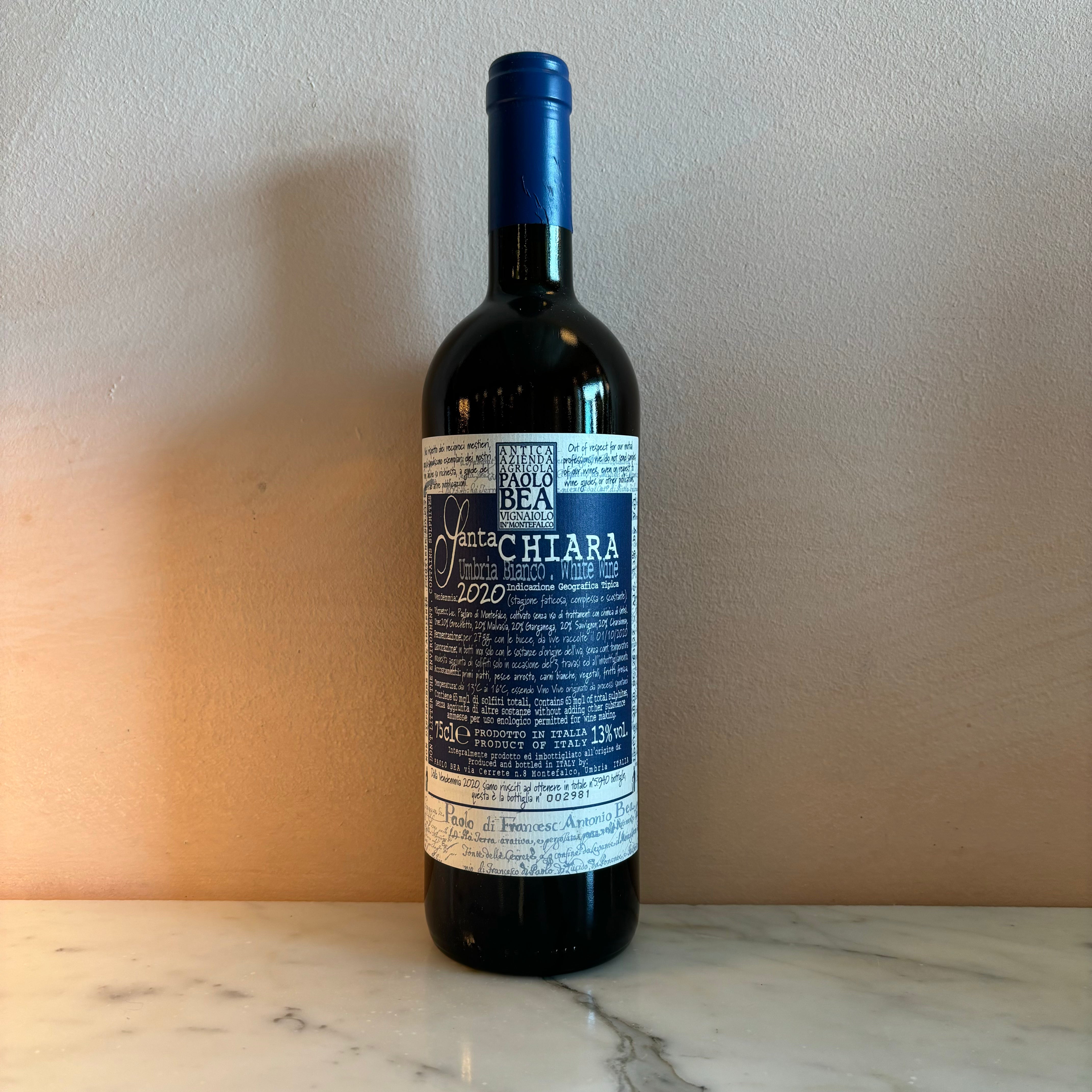 Paolo Bea "Santa Chiara" Umbria, Italy 2020 – Patron Saint